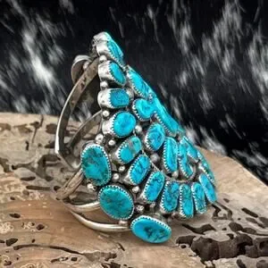 Richard Hoskie | Jewelry | Richard Hoskie Navajo Sterling Silver ...